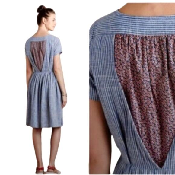 isabella sinclair | Dresses | Isabella Sinclair Linen Stripe Floral ...